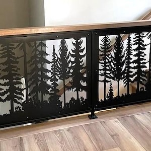 Decorative Rustic Railings and Metal Panel, the Stillwood Edge , Metal ...