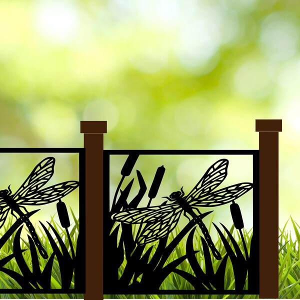 Metal Railing Panel Insert - Etsy