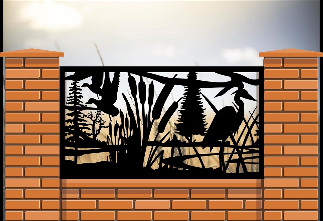 Decorative Rustic Railings, Metal Panel Insert, Staircase Railings ...