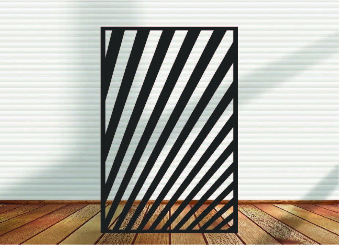 Metal Panel Metal Privacy Screen Fence Decorative Panel - Etsy