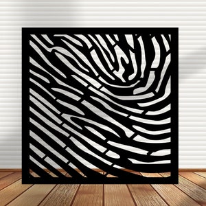 Square Metal Privacy Screen, Decorative Wall Art, Indoor Outdoor- SD3 ...