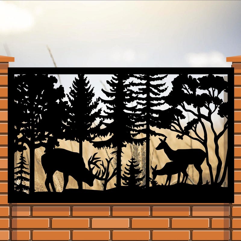 Iron Railing Panel - Etsy