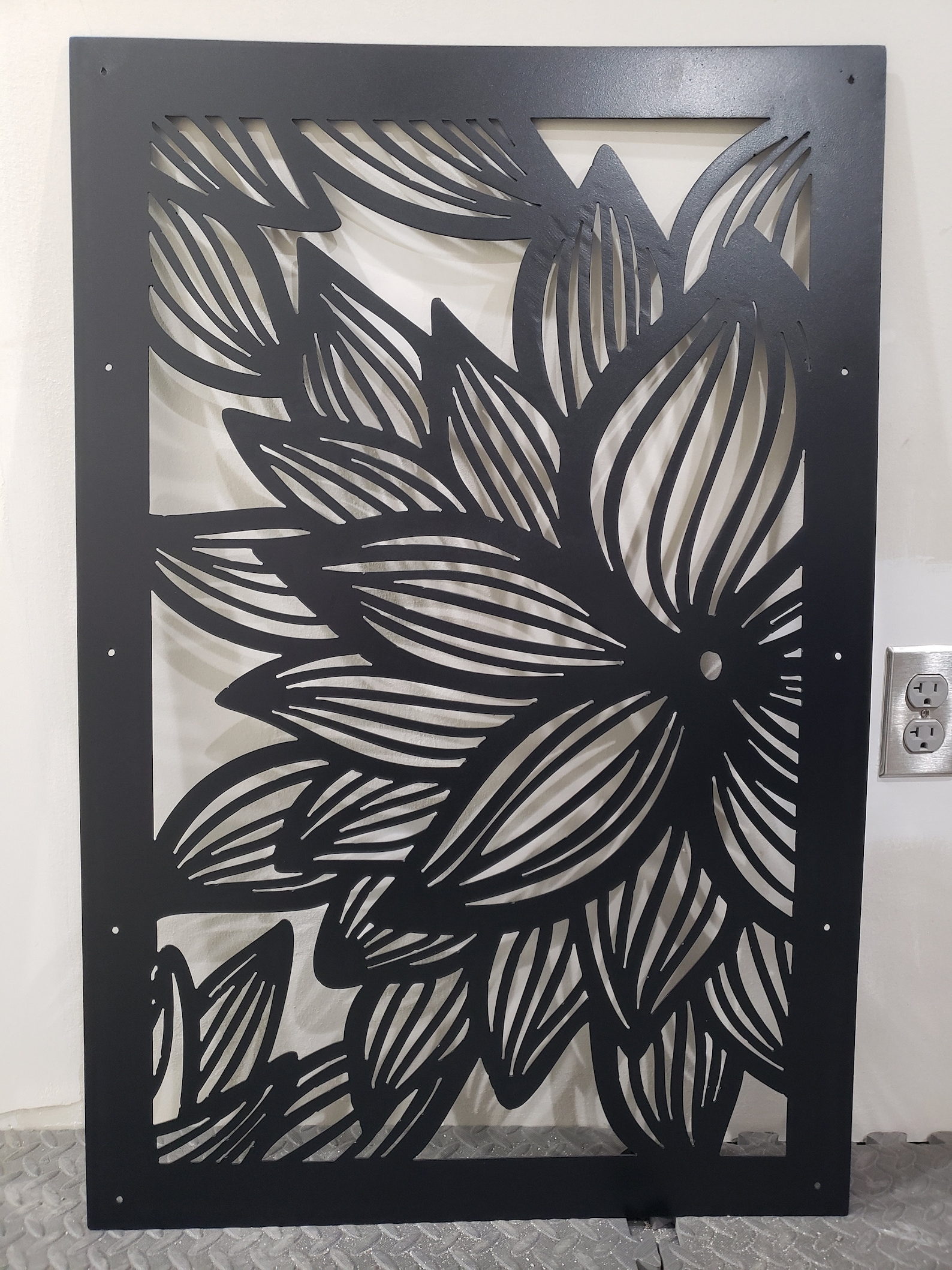 Metal Panel, Metal Privacy Screen, Fence, Decorative Panel, Wall Art ...