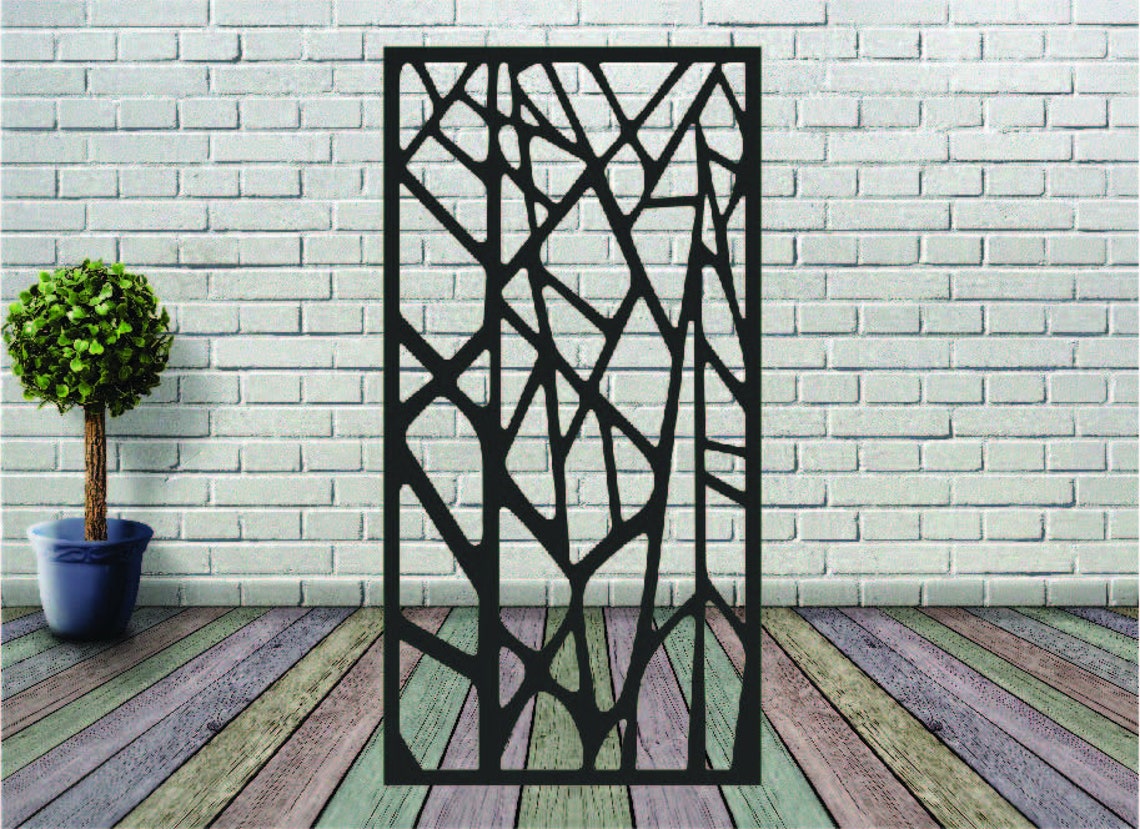 Privacy Panel Metal Panel Metal Privacy Screen Fence - Etsy