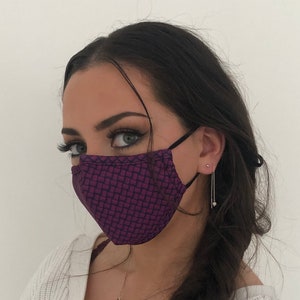 Keep Safe Face Mask With Adjustable Ear Loops and Nose Wire, Fast UK ...