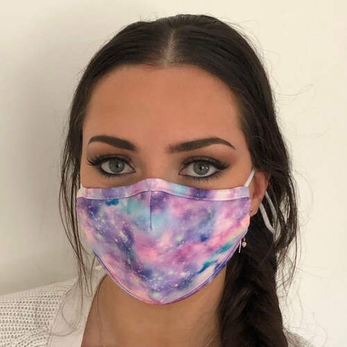 Keep Safe Face Mask With Adjustable Ear Loops and Nose Wire | Etsy