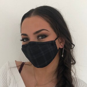 Keep Safe Face Mask With Adjustable Ear Loops and Nose Wire, Fast UK ...