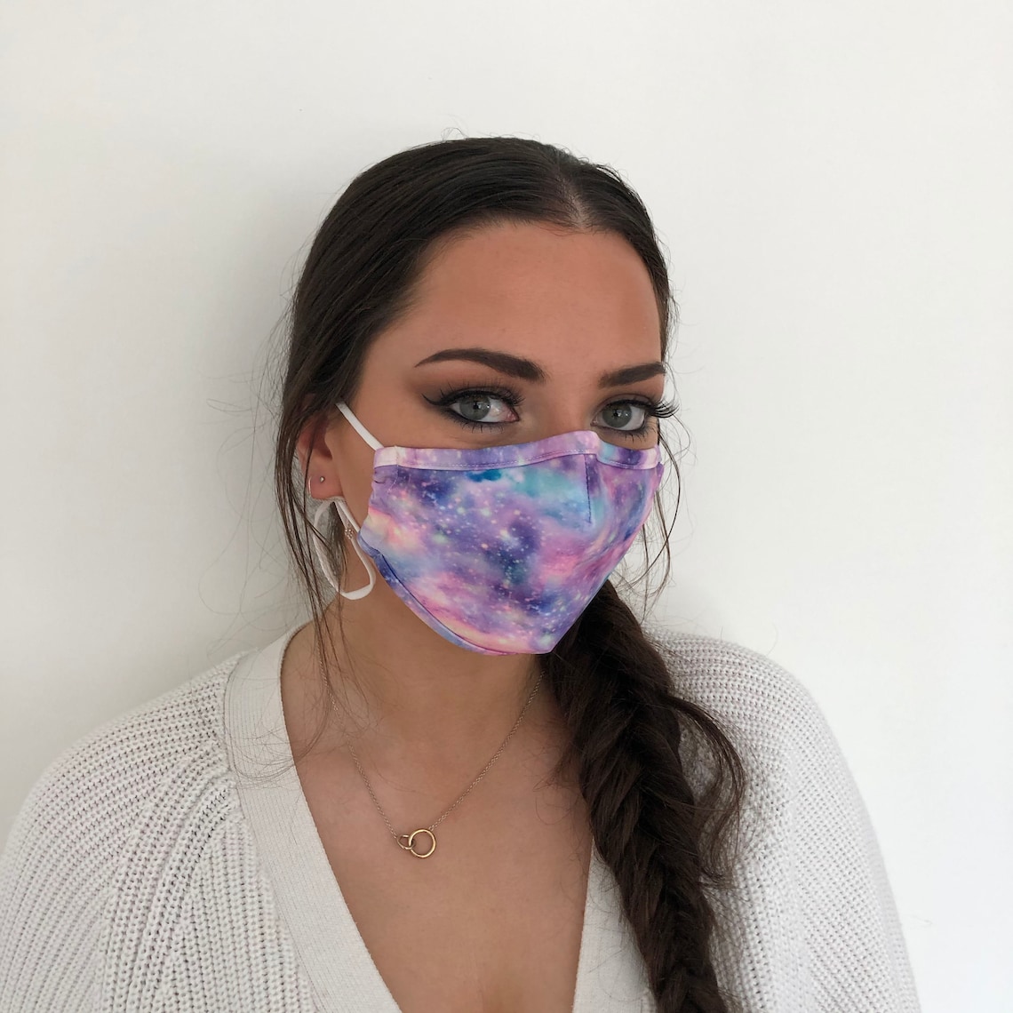 Keep Safe Face Mask With Adjustable Ear Loops and Nose Wire - Etsy