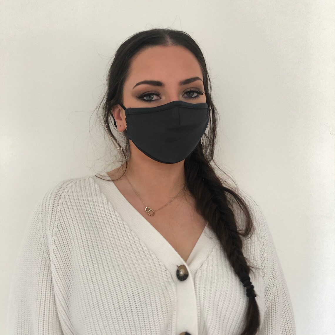 Keep Safe Face Mask With Adjustable Ear Loops and Nose Wire | Etsy UK