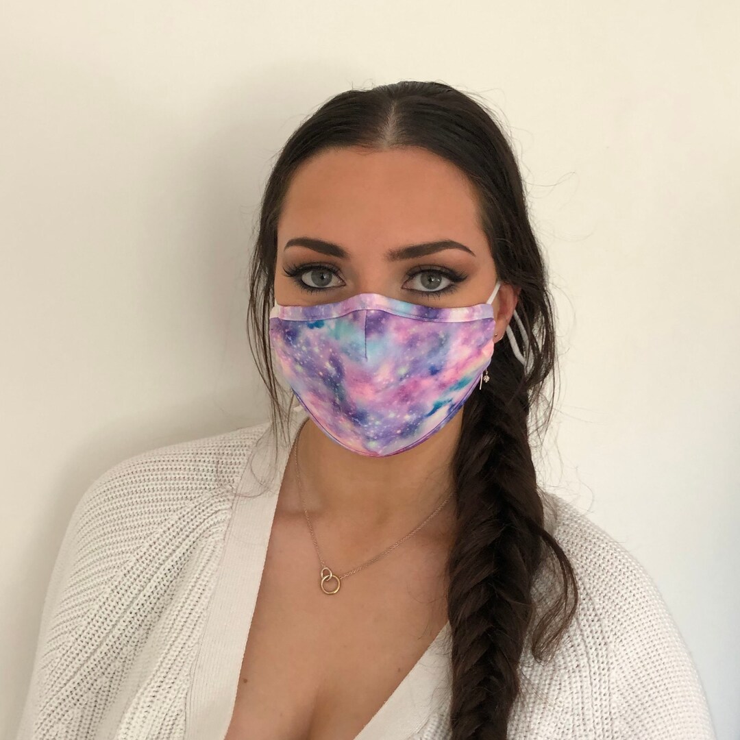 Keep Safe Face Mask With Adjustable Ear Loops and Nose Wire, Fast UK ...