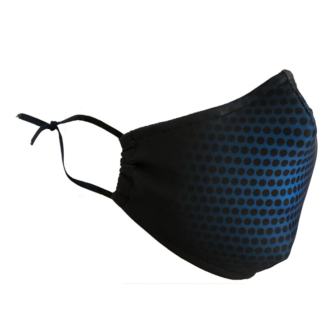 Stay Safe Face Mask/covering With Tie-able Ear Loops, Adjustable Nose ...