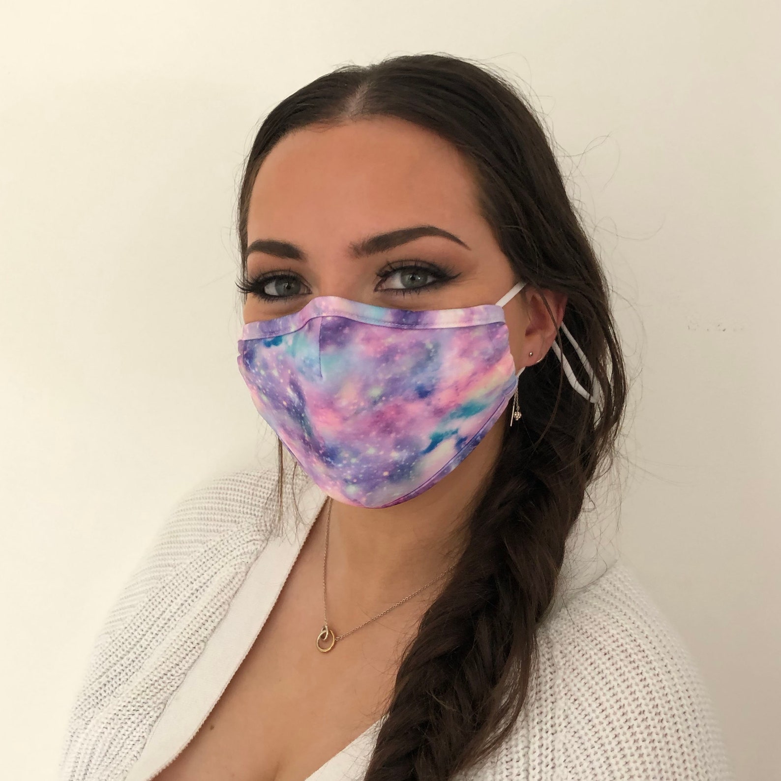 Keep Safe Face Mask With Adjustable Ear Loops and Nose Wire - Etsy