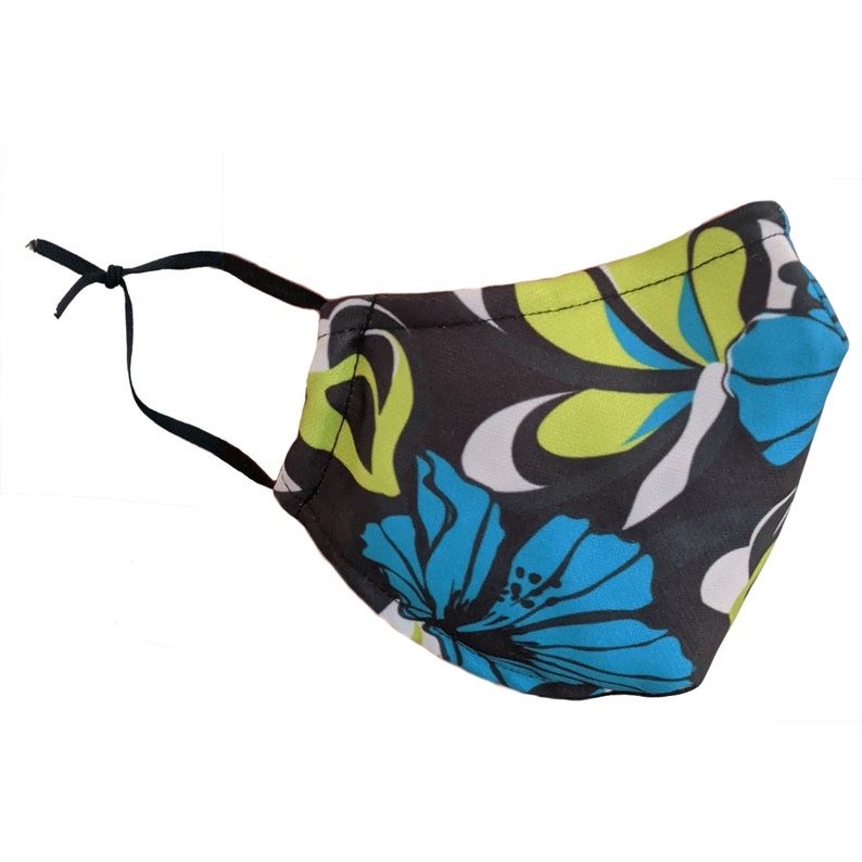 Stay Safe Face Mask/Covering With Tie-Able Ear Loops | Etsy