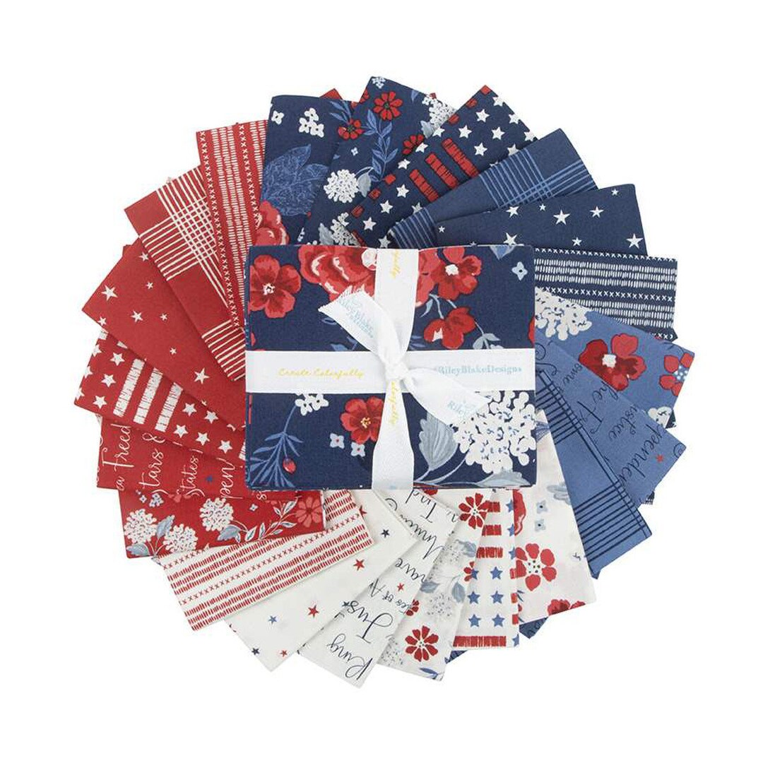 Land of the Brave Fat Quarter Bundle - Etsy