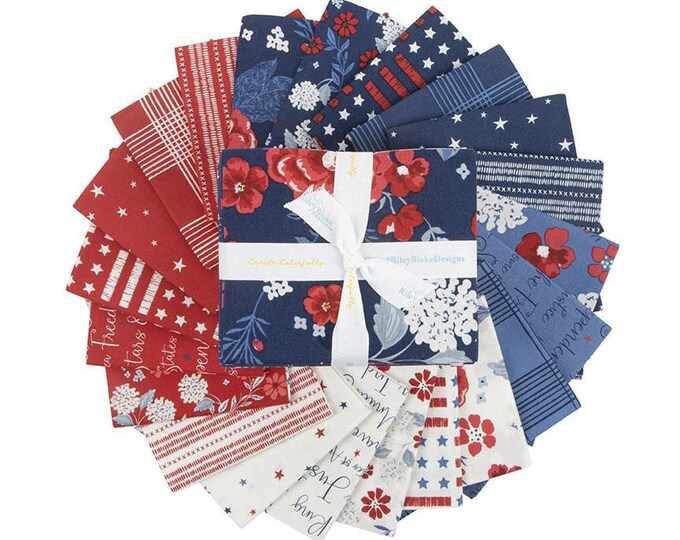 Land of the Brave Fat Quarter Bundle - Etsy