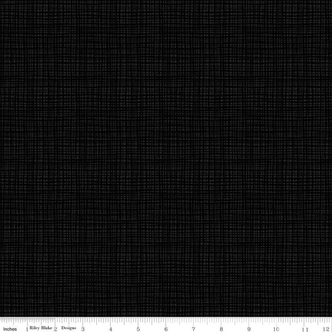 Riley Blake Texture Black Half Yard - Etsy