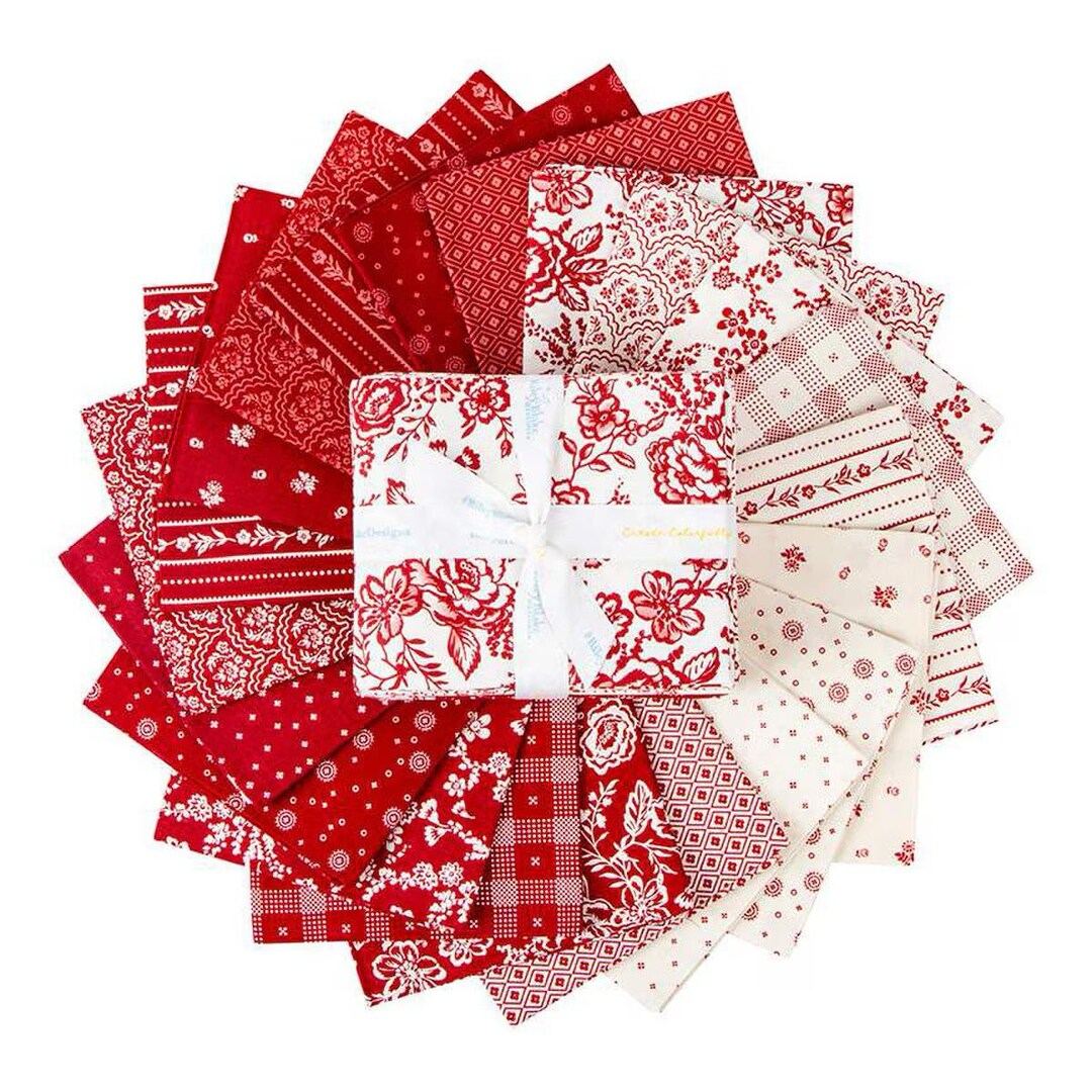 Red Delicious Fat Quarter Bundle - Etsy
