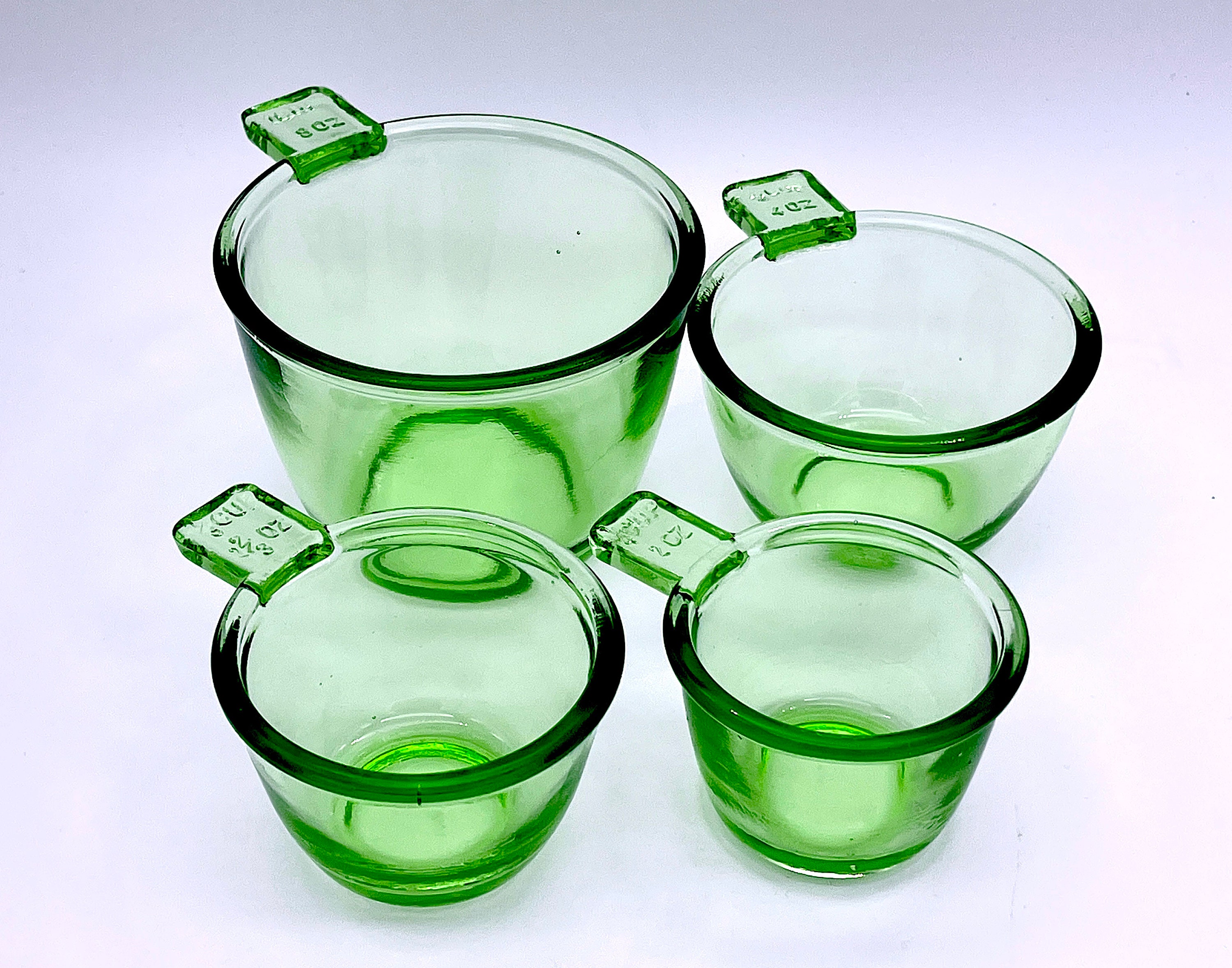 Nesting Vintage Style Stacking 4 Pc. Measuring Cups Set 1/4 - Etsy