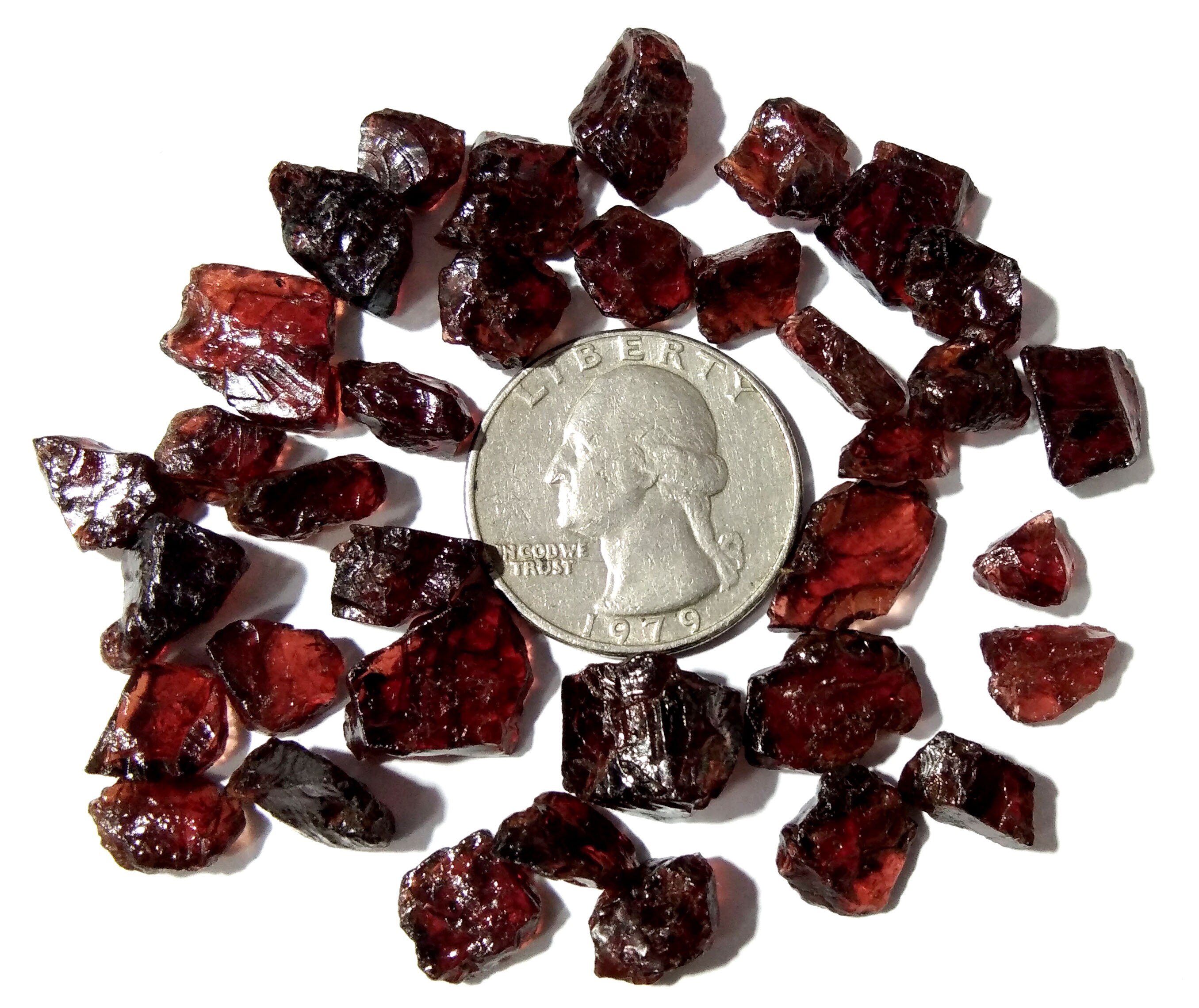 Natural Red Garnet Rough Gemstone Nice Color Rough Stone Top | Etsy