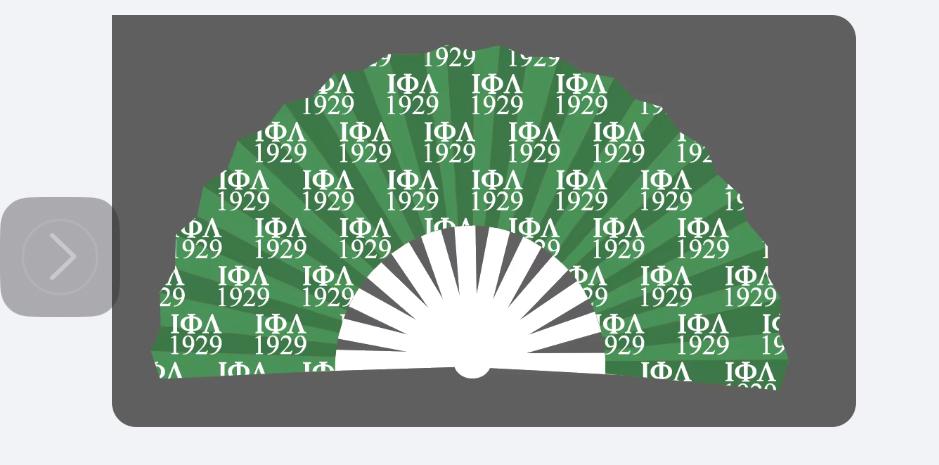 Iota Phi Lambda Clicking Fan - Etsy