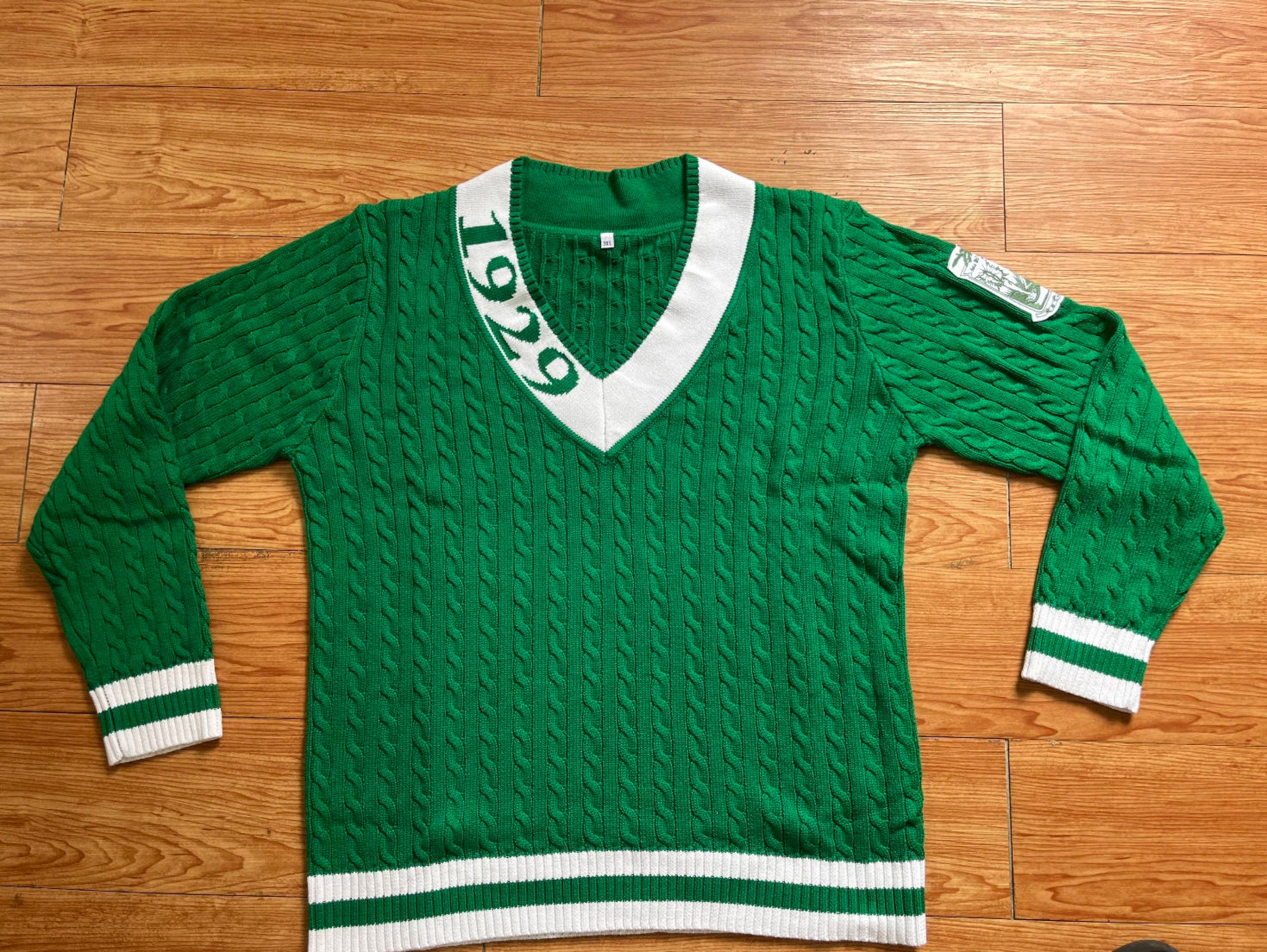 Iota Phi Lambda Cable Knit Sweater - Etsy