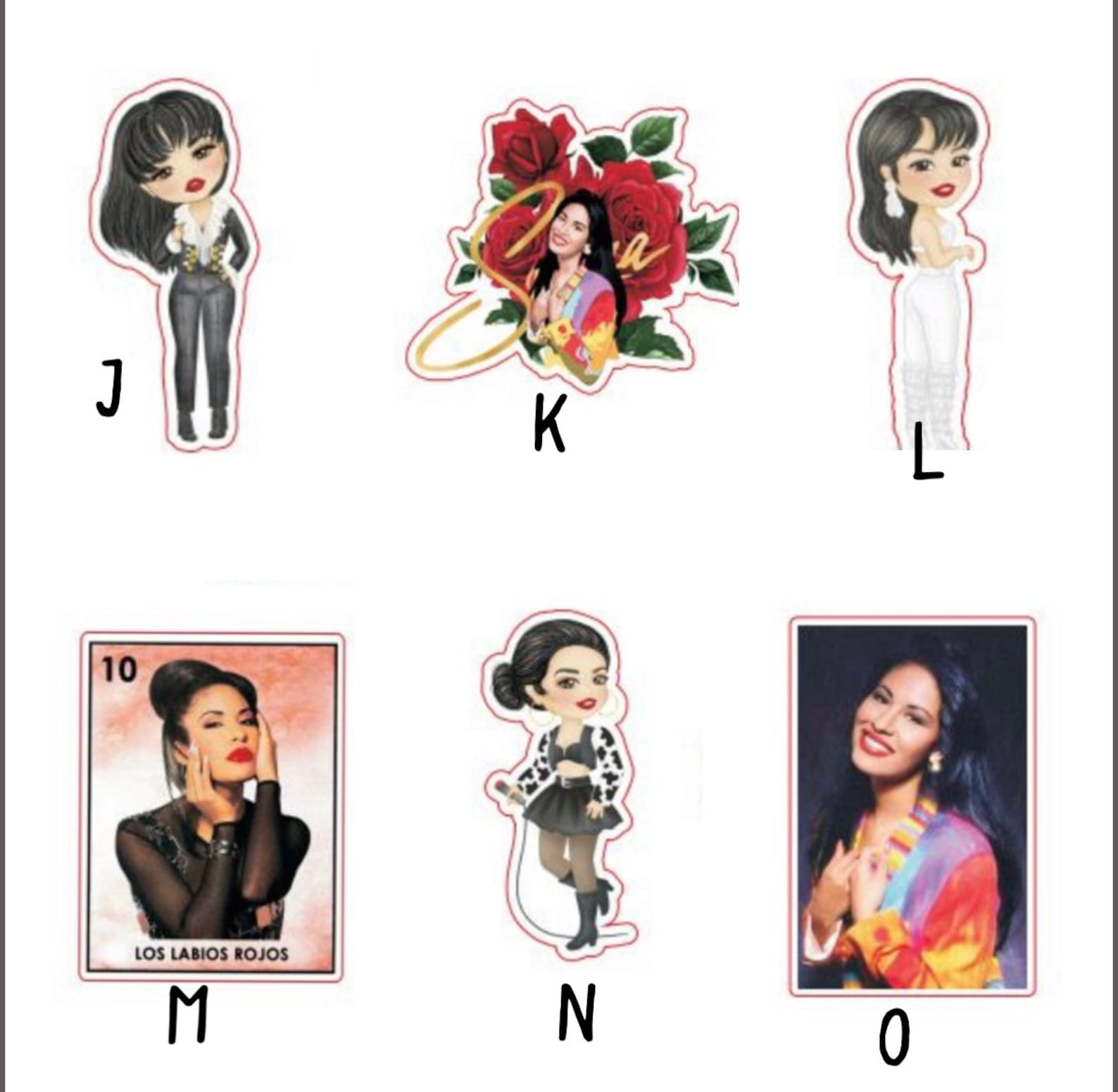 Selena Quintanilla Stickers. Waterproof. Selena Vinyl. Selena - Etsy