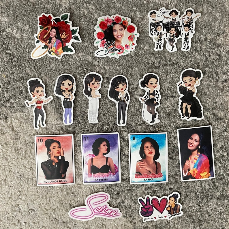 Selena Quintanilla Stickers. Waterproof. Selena Vinyl. Selena - Etsy