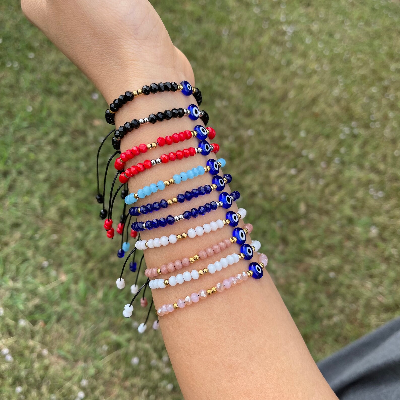 Evil Eye Bracelets Pulsera De Mal De Ojo / Evil Eye Bracelet - Etsy