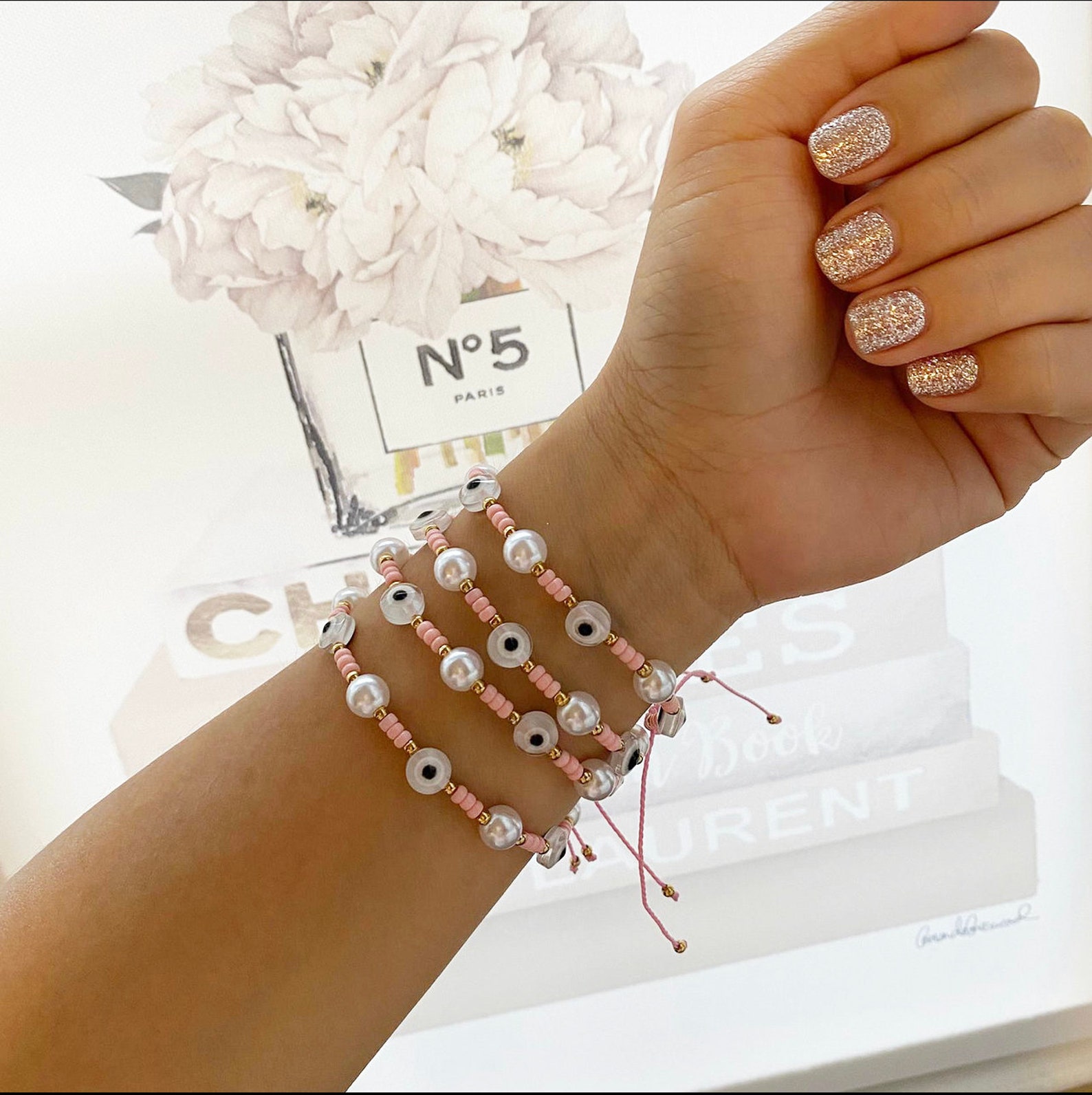 Evil Eye Bracelets Pulsera De Mal De Ojo / Evil Eye Bracelet - Etsy