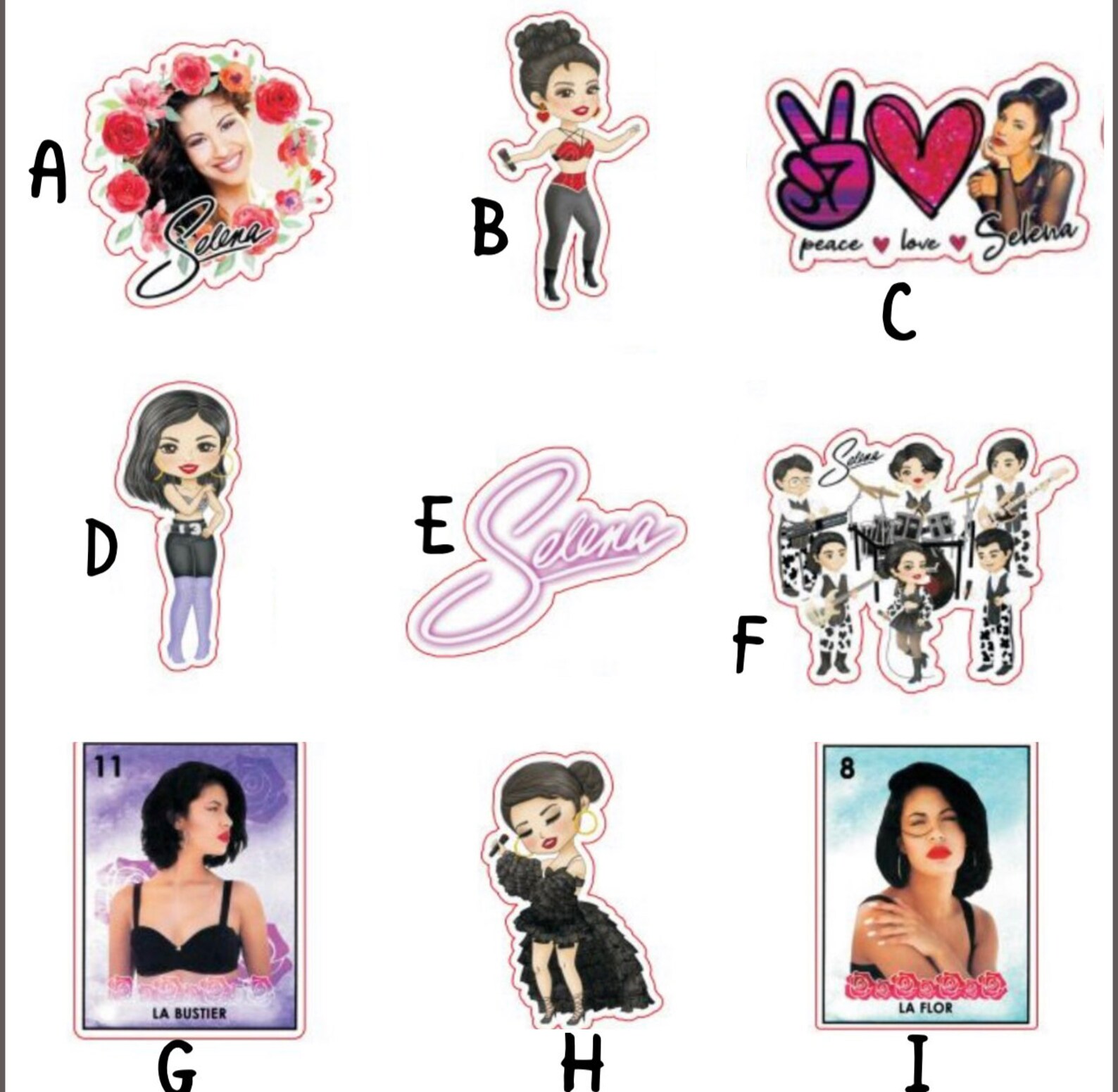 Selena Quintanilla Stickers. Waterproof. Selena Vinyl. Selena - Etsy