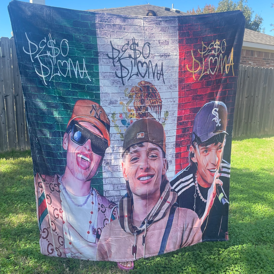 Peso Pluma. Peso Pluma Merch. Peso Pluma Blanket. Lightweight Travel ...