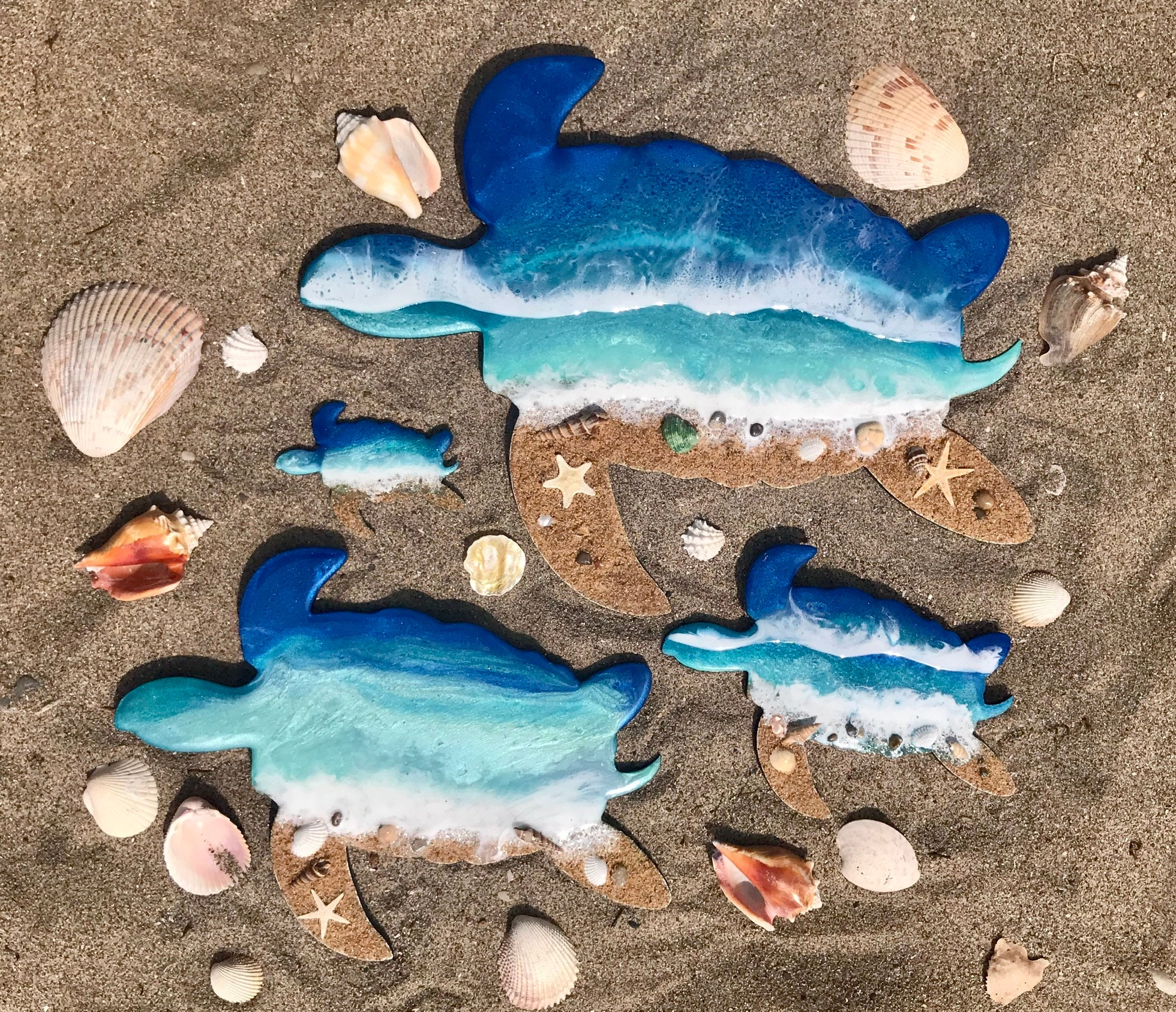 Sea Turtle Coastal Decor Beach Wall Art Nautical Decor | Etsy