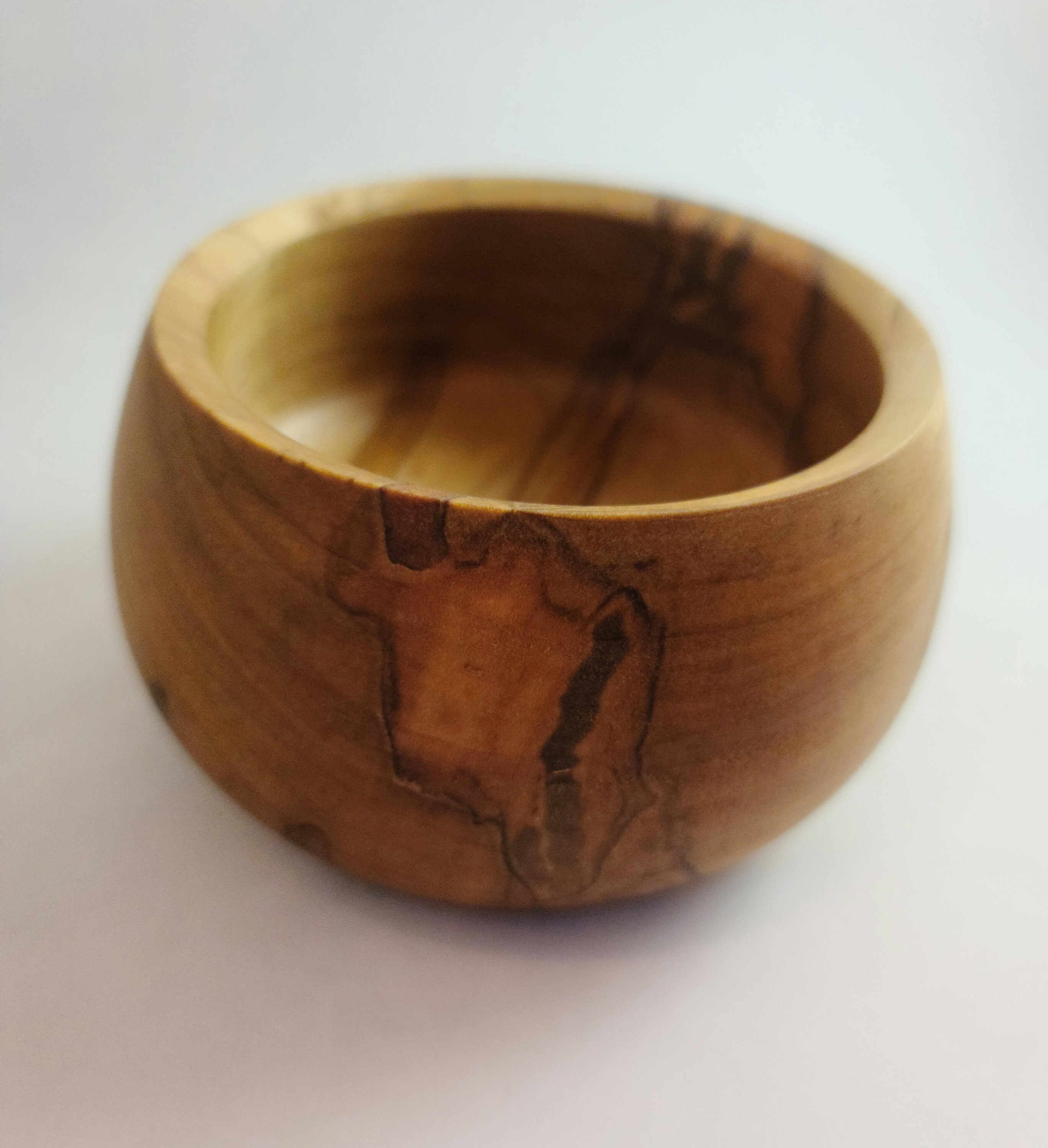 Hand Turned Decorative Ambrosia Maple Bowl - Etsy