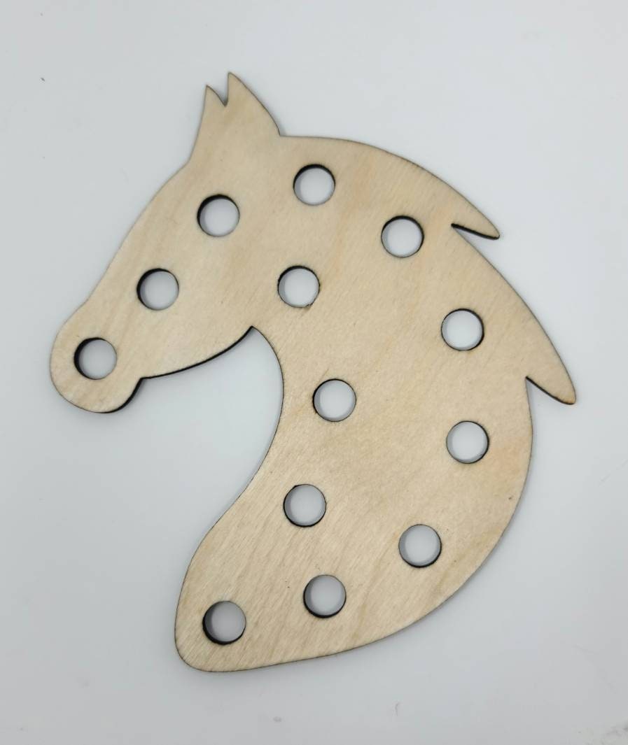 Animal Wood Lacing Cards Montessori Dexterity - Etsy