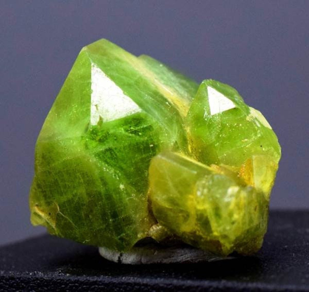 Green Peridot Crystals Terminated Natural Peridot Specimen - Etsy