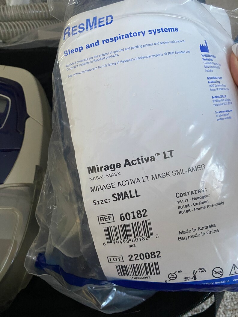 RESMED Machine Set Elite 2. 209 Hours - Etsy