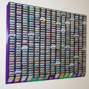 Wall or Shelf Display Rack for Nintendo DS and 3DS Games - Expandable ...