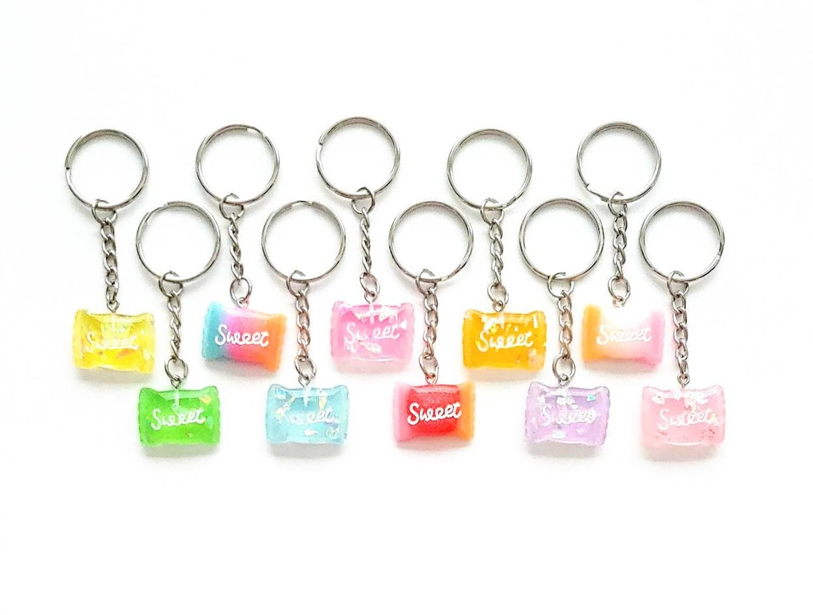 Keychains Sweet Candy Keychains | Etsy