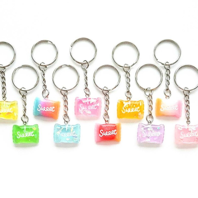 Candy Keychain - Etsy
