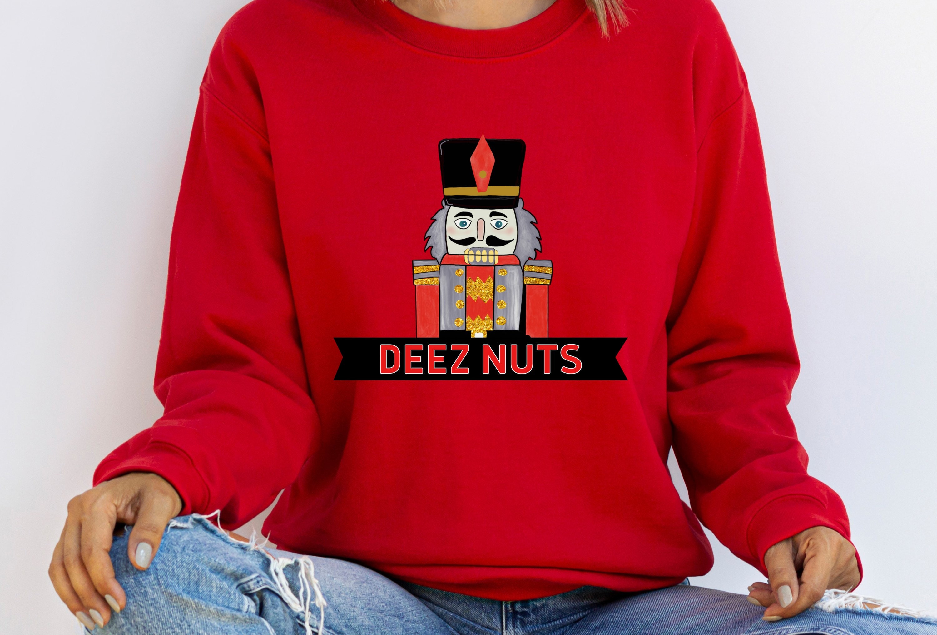 Deez Nuts Nutcracker Christmas DTF Transfers Ready to Press - Etsy
