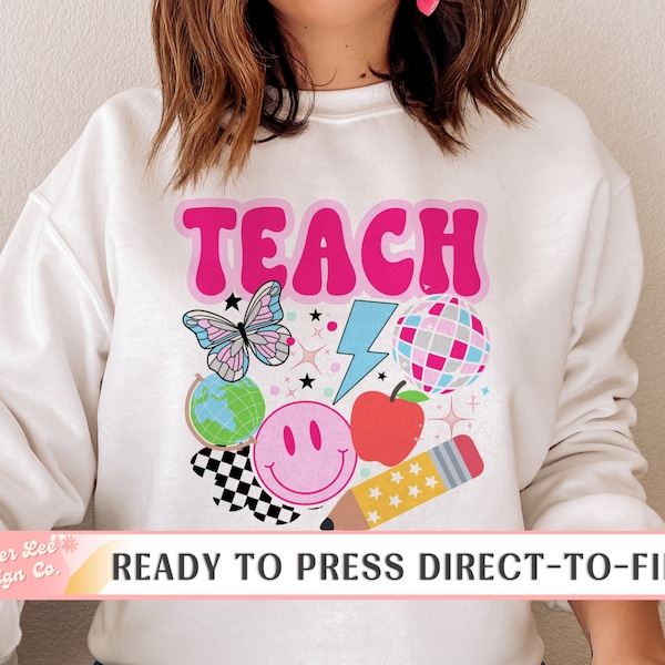 Teacher Dtf Transfers - Etsy