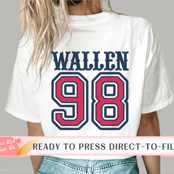 98 Braves Shirt Morgan Wallen - Etsy