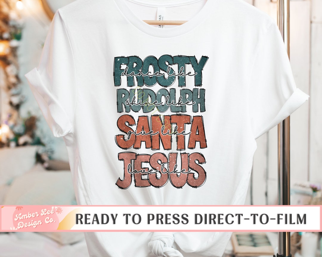 Christmas DTF Transfers, Ready to Press, T-shirt Transfers, Heat ...