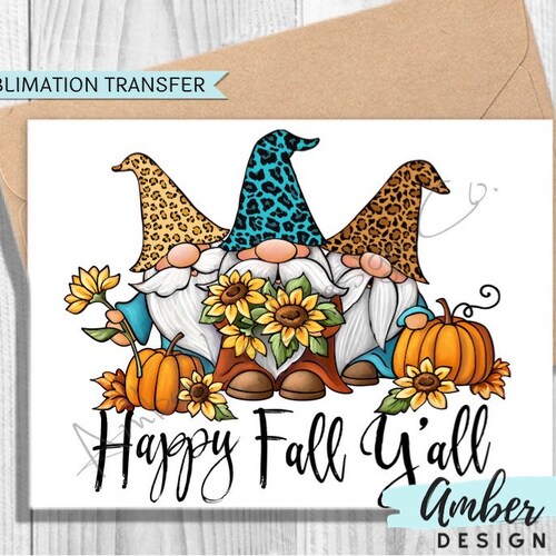 Sublimation Transfer Ready to Press Leopard Print Fall - Etsy