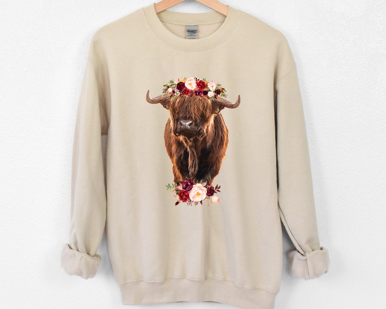 Highland Cow DTF Transfers Ready to Press T-shirt Transfers - Etsy