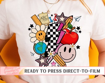 Teacher, Teacher Appreciation Ready to Press, DTF TRANSFER ,shirt Iron ...