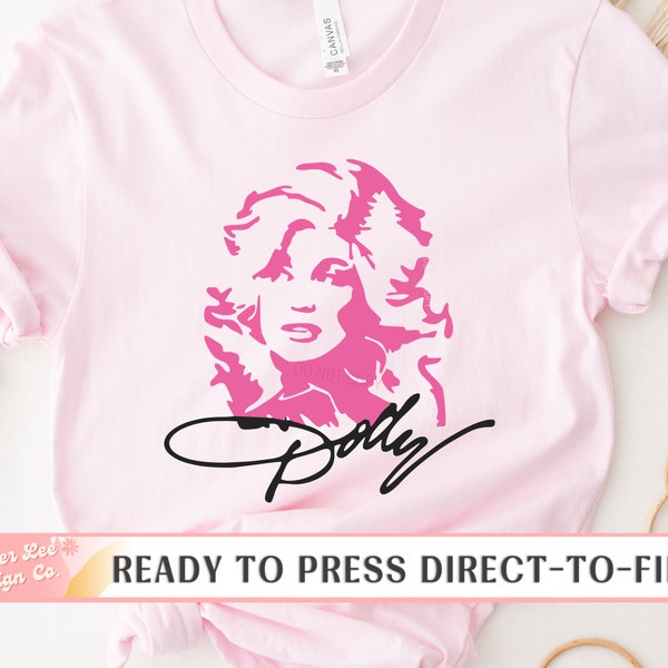 Dolly Parton Ready to Press Transfer - Etsy