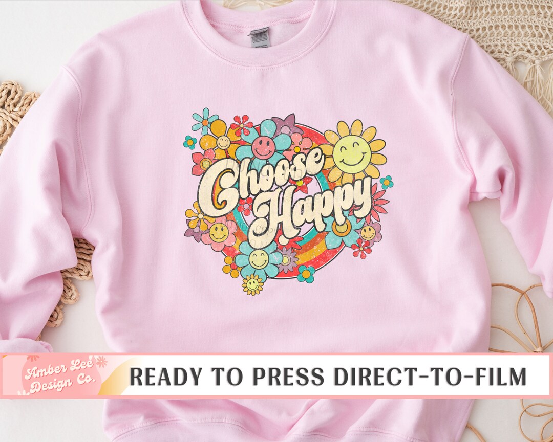 Smiley Face DTF Transfers, Ready to Press, T-shirt Transfers, Heat ...