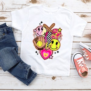 Softball Collage DTF Transfers, Ready to Press, T-shirt Transfers, Heat ...