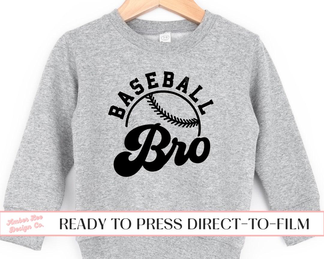 Baseball Brother DTF Transfers, Ready to Press, T-shirt Transfers, Heat ...